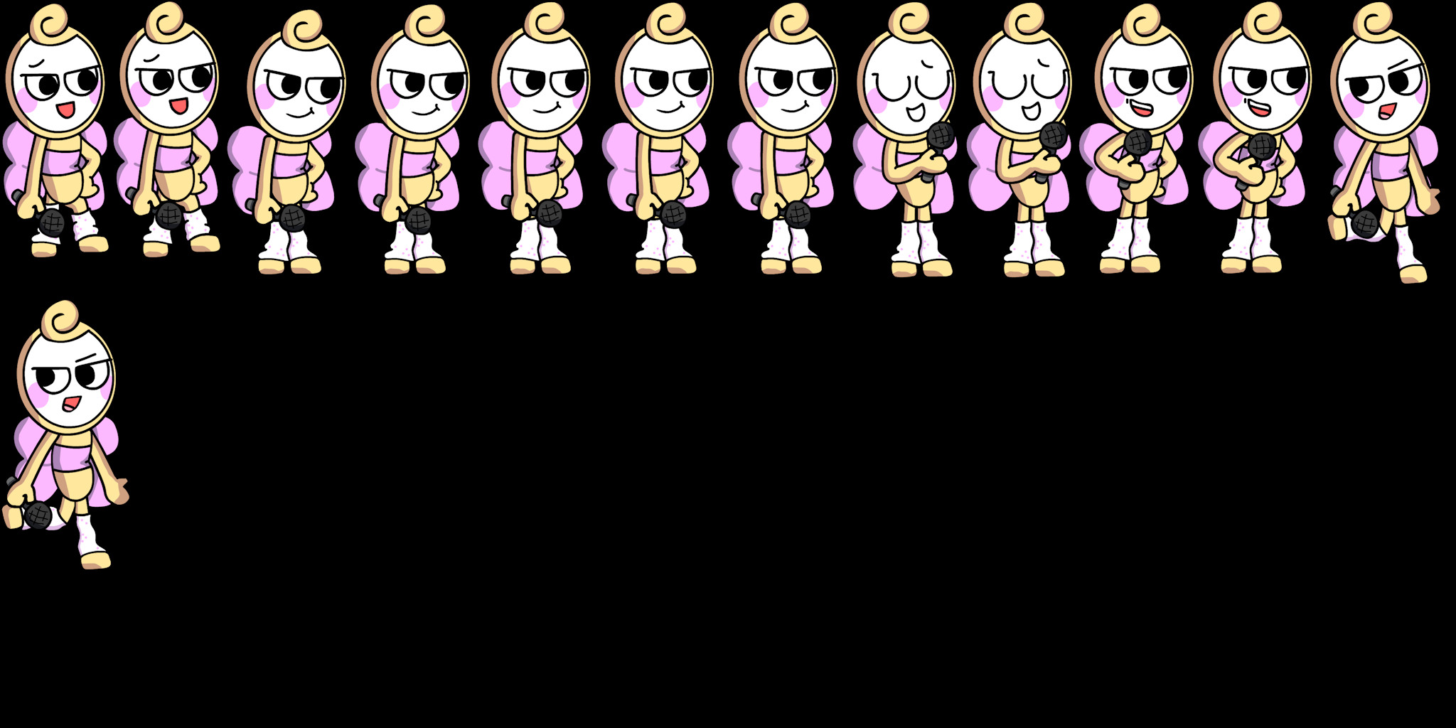 Glisten Sprites (Dandy's World) Modding Tool for Friday Night Funkin ...