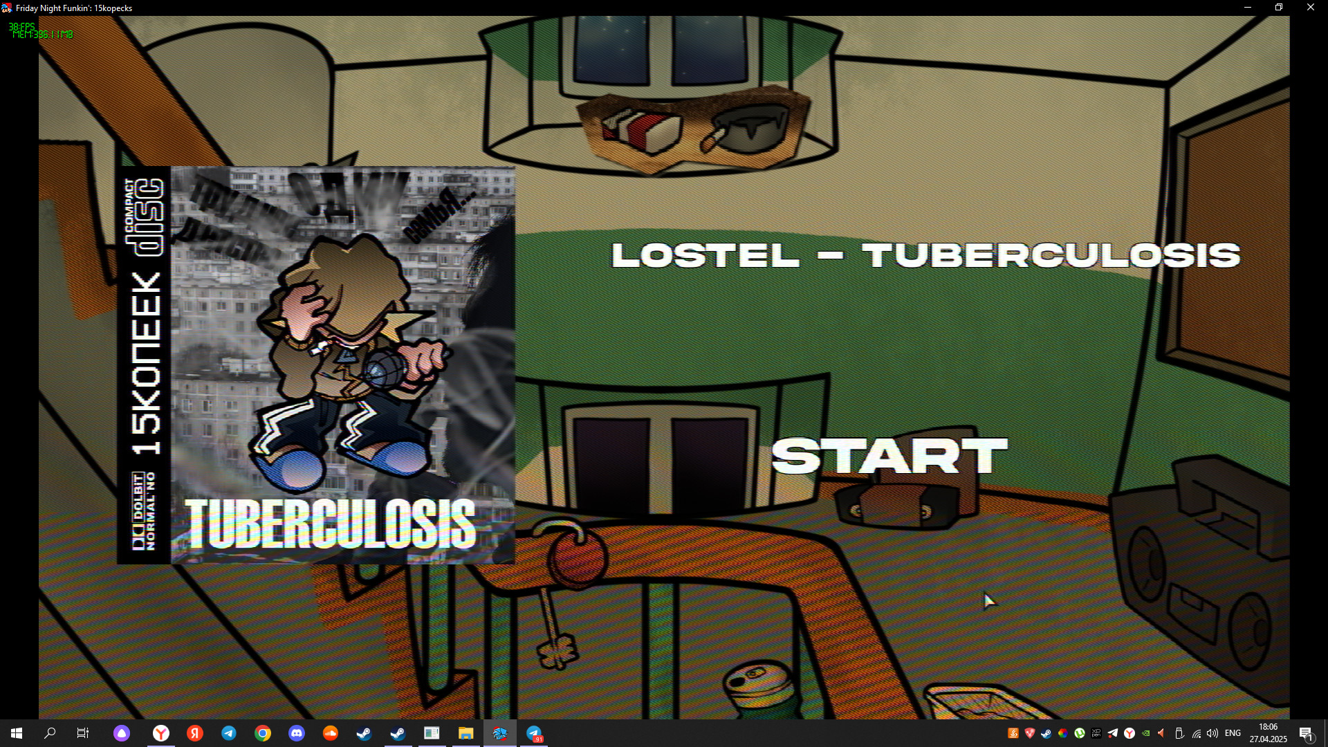 TUBERCULOSIS FLP RECREATION Modding Tool for Friday Night Funkin' | FNF ...