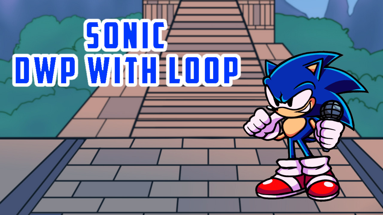 FNF Sonic (Charmx The King) DWP With Loop Modding Tool for Friday Night Funkin' | FNF Modding Tools