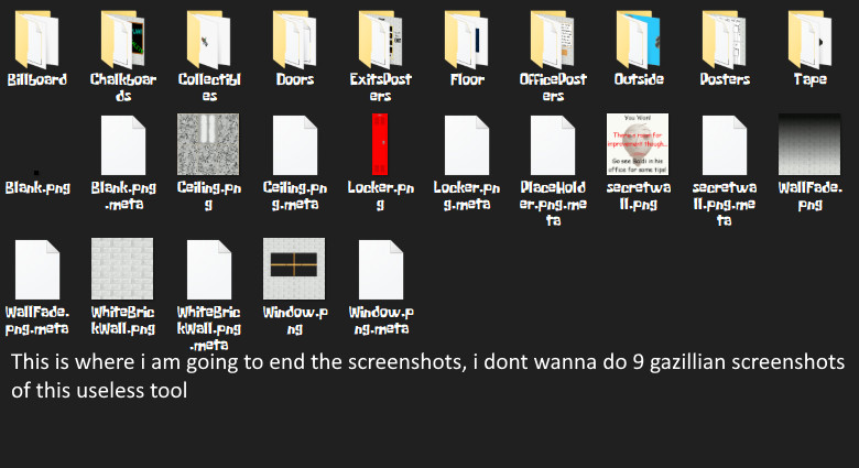 1.3.2 Decompile but the textures are organized Modding Tool for Baldi's Basics | Baldi Modding Tools