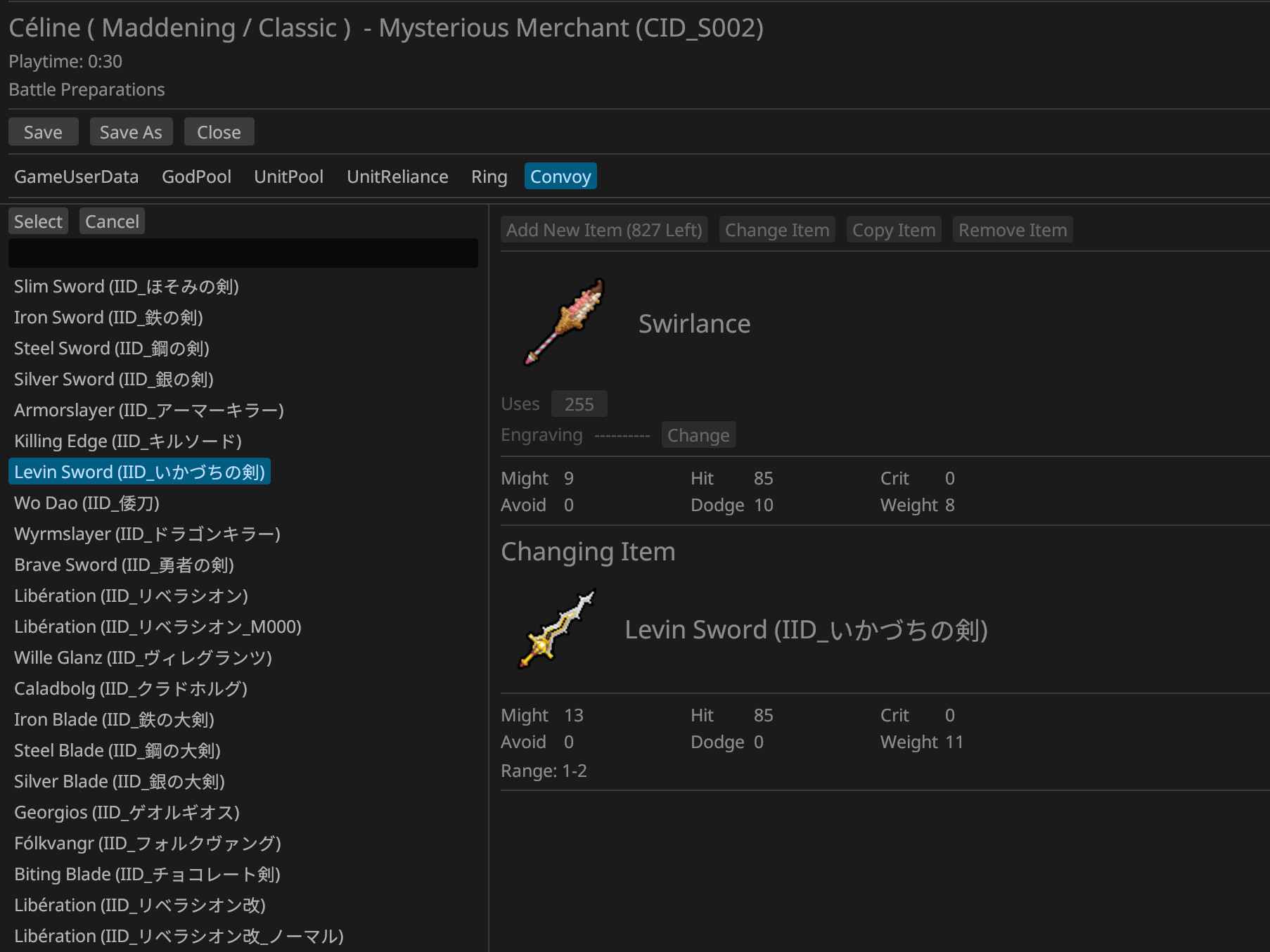 Sommie Editor [WiP] Modding Tool for Fire Emblem Engage | FEE Modding Tools