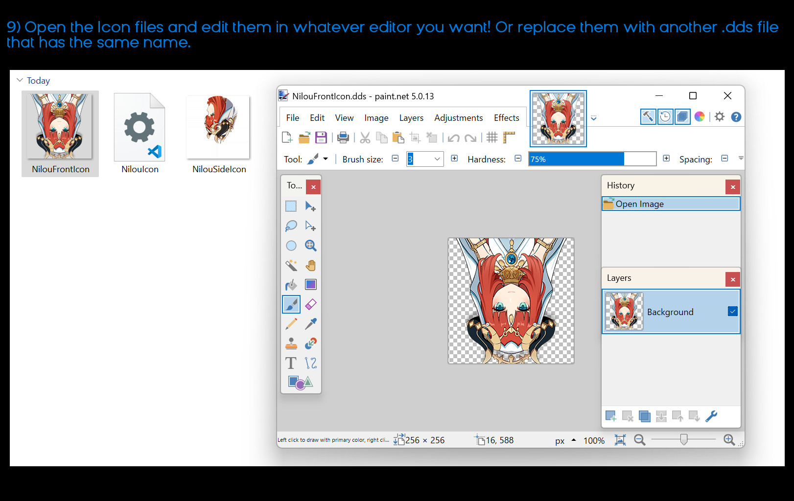 Icon Mod Creator Modding Tool for Genshin Impact | GI Modding Tools