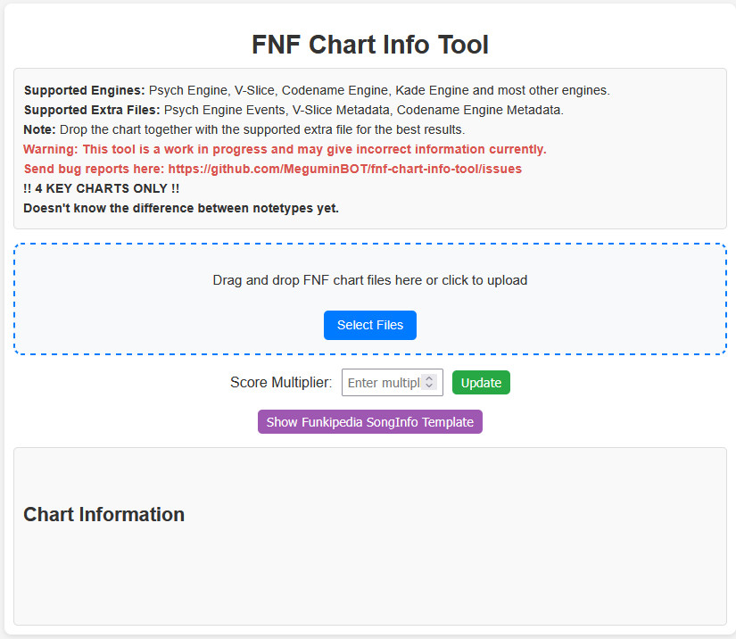 FNF Chart Info Tool Modding Tool for Friday Night Funkin' | FNF Modding ...