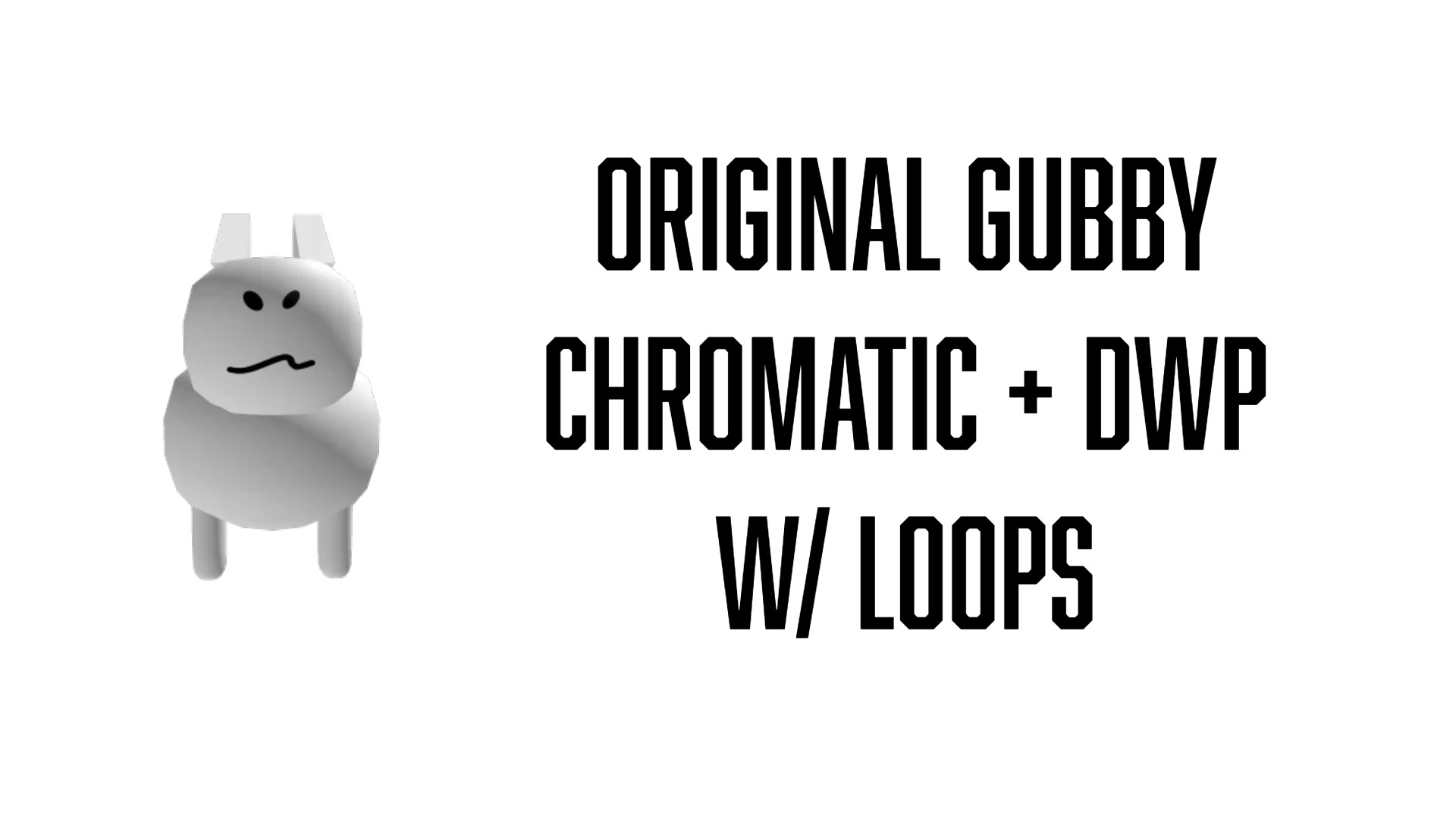 Original Gubby Chromatic + DWP w/ Loops Modding Tool for Friday Night ...