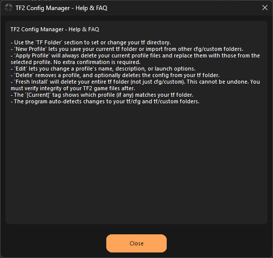 TF2 Config Manager Modding Tool for Team Fortress 2 | TF2 Modding Tools