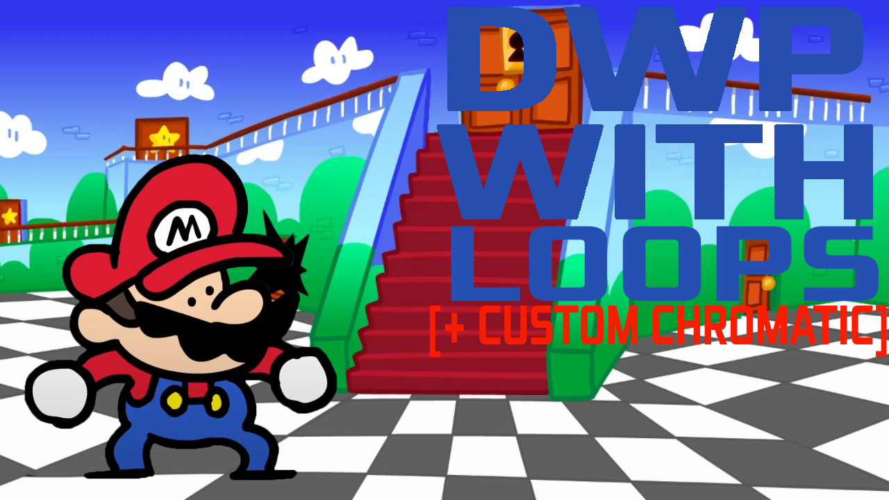 Speedrunner Mario (Custom) DWP With Loops Modding Tool for Friday Night ...