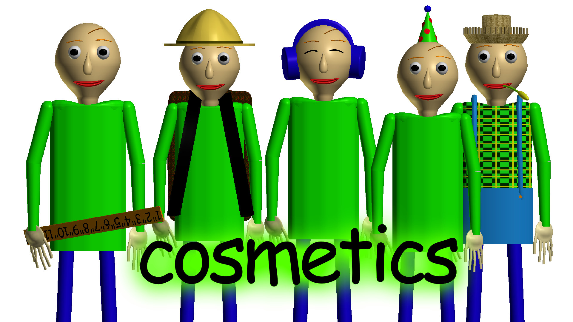 Blender Baldi And Bully Cosmetics Modding Tool For Baldis Basics Baldi Modding Tools