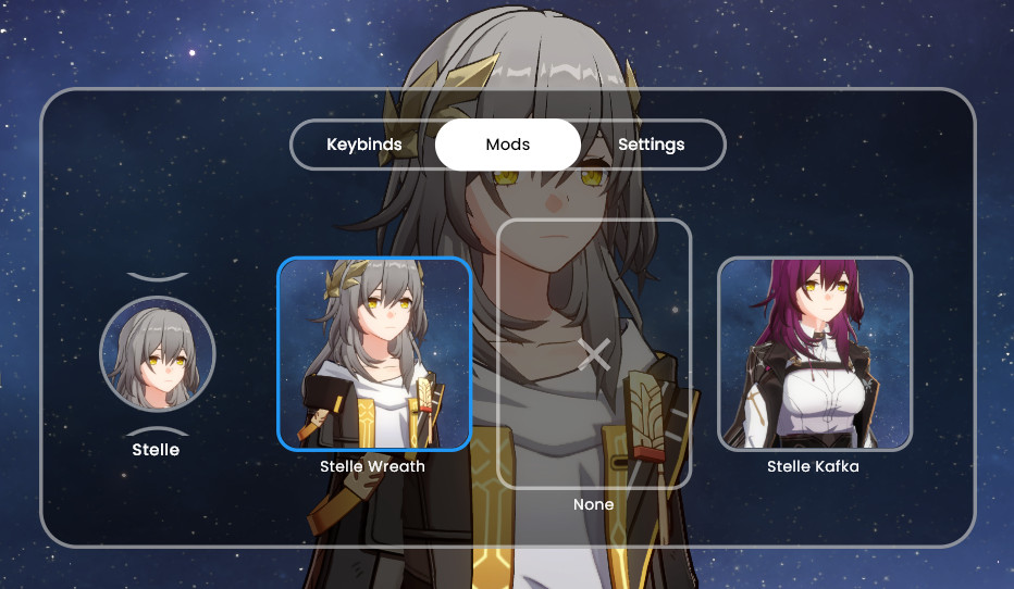 No Reload Mod Manager (Skin Selection) Modding Tool for Honkai Star Rail | HSR Modding Tools