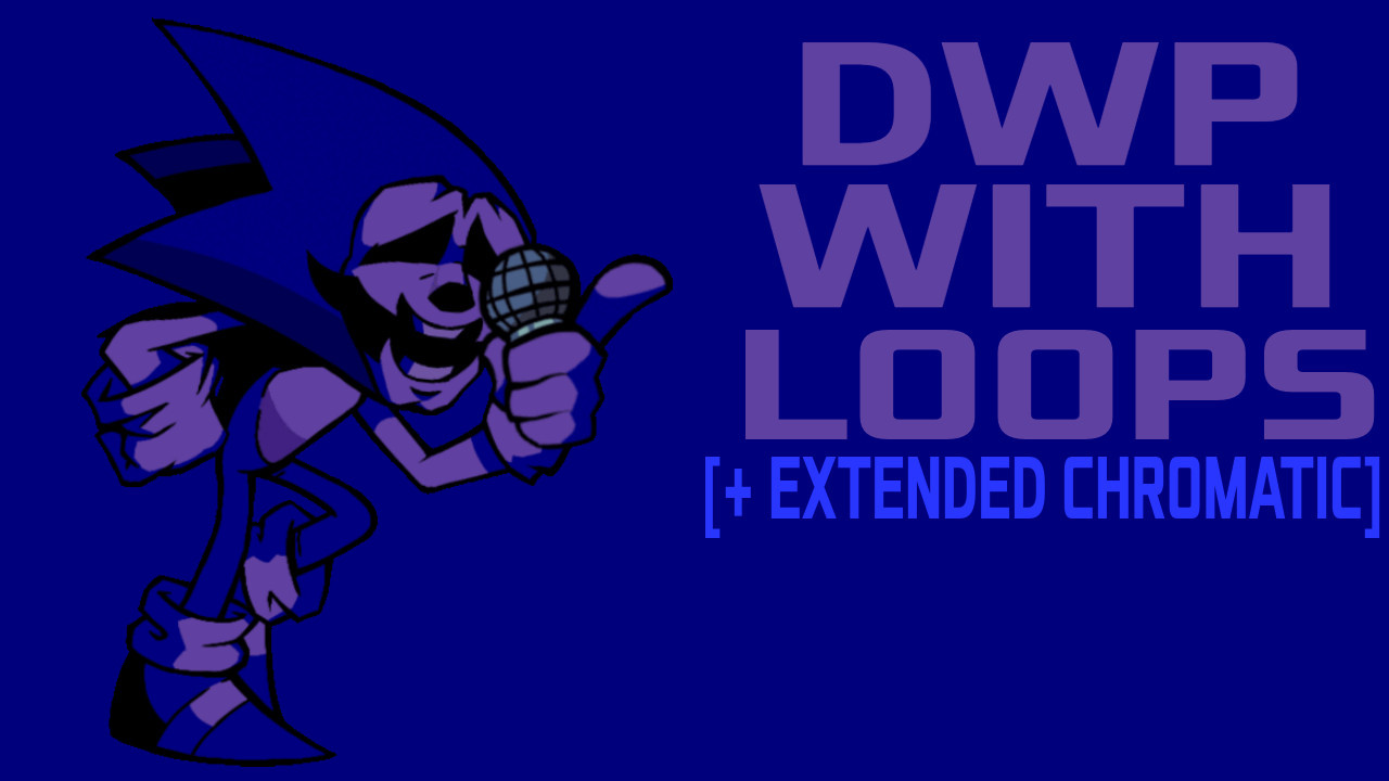 Majin Sonic (Infinity) DWP With Loops Modding Tool for Friday Night Funkin' | FNF Modding Tools