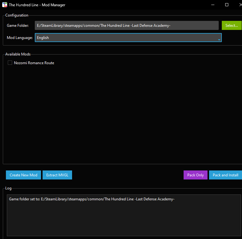 Bad Mod Loader Modding Tool for The Hundred Line -Last Defense Academy- | THL-LDA- Modding Tools