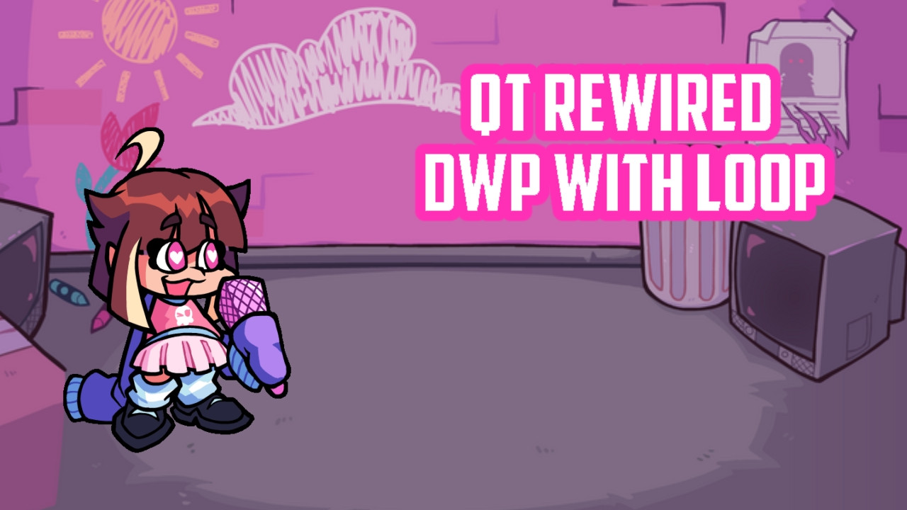 FNF QT (Rewired) DWP With Loop Modding Tool for Friday Night Funkin' | FNF Modding Tools