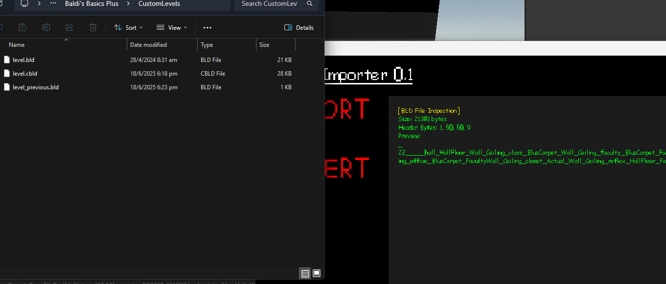 Level Editor Importer Modding Tool for Baldi's Basics | Baldi Modding Tools