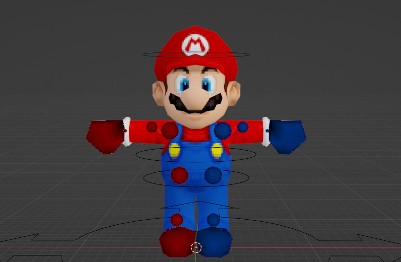 Blender Animation Rig Modding Tool for New Super Mario Bros.: Mario vs ...