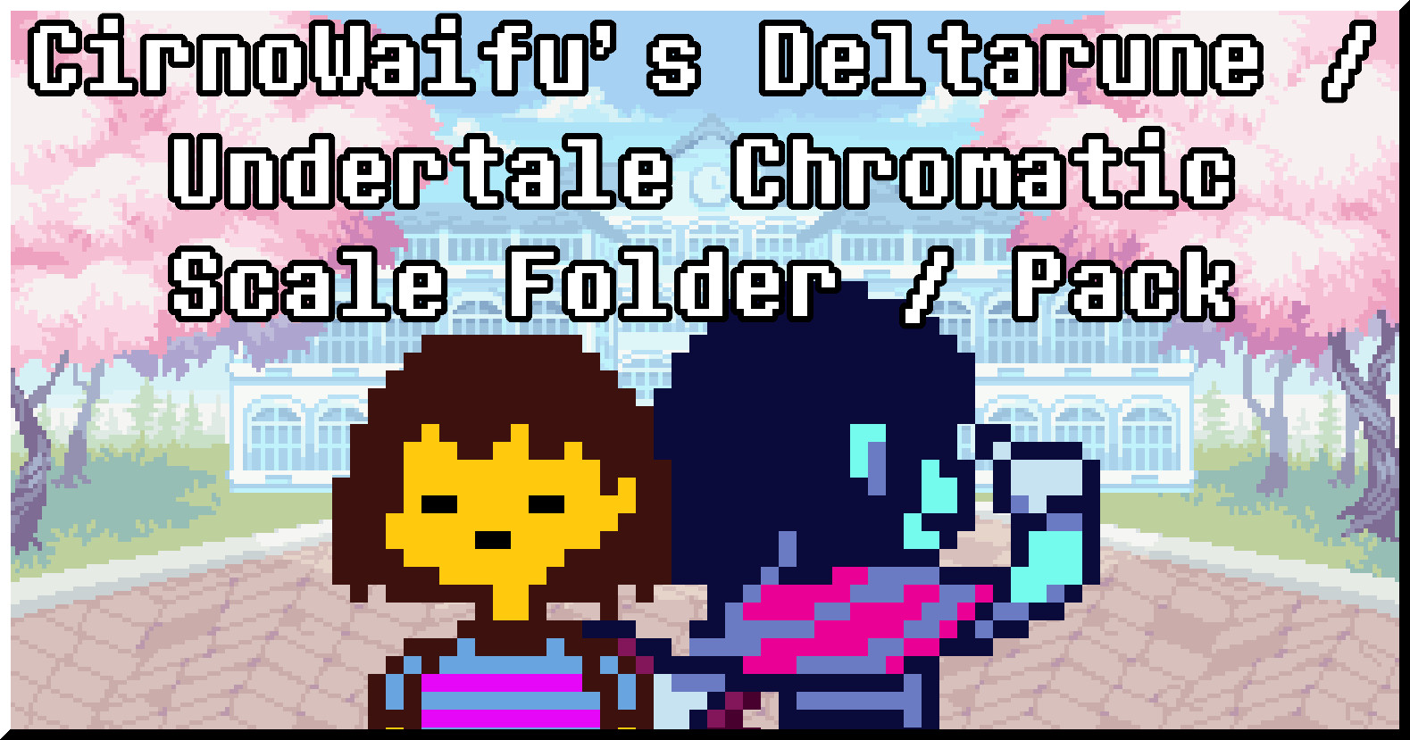 Deltarune / Undertale Chromatic Scales Modding Tool for Friday Night Funkin' | FNF Modding Tools