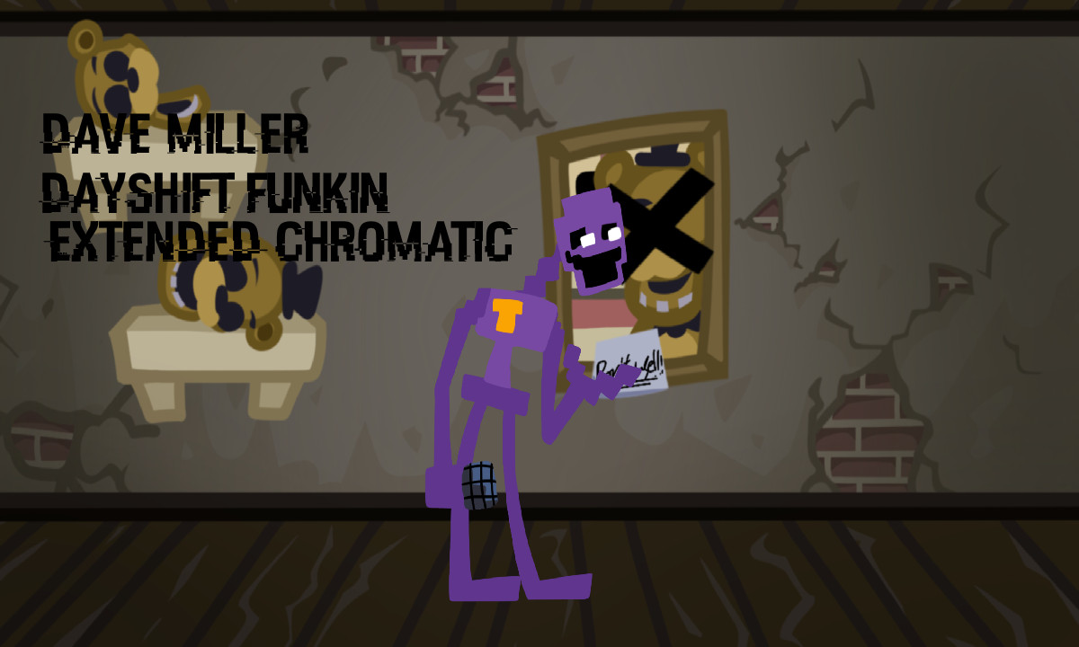 Dave Miller (Dayshift Funkin') Extended Chromatic Modding Tool for Friday Night Funkin' | FNF ...
