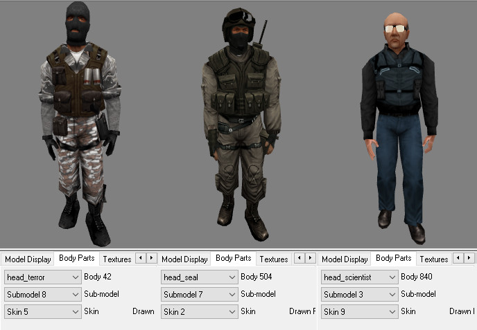player models files repository Modding Tool for Counter-Strike 1.6 | CS1.6 Modding Tools