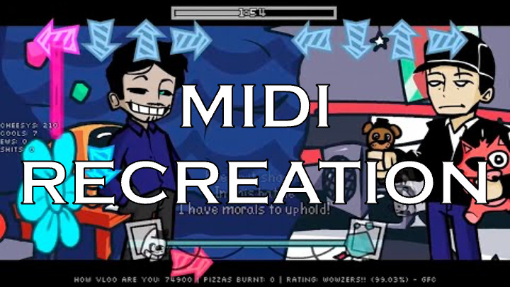Unlikely Rivals (V-Core Mix) Midi Recreation. Modding Tool for Friday ...