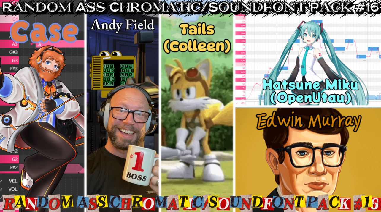 Random Ass Chromatic/Soundfont Pack #16 Modding Tool for Friday Night Funkin' | FNF Modding Tools