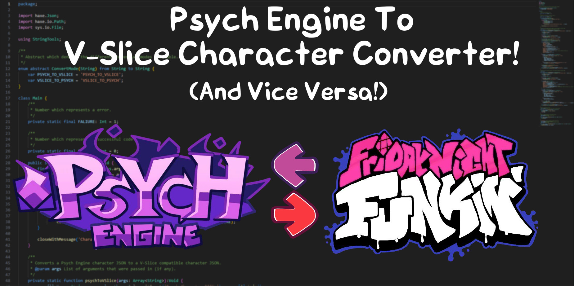 [UPDATE] Psych To V-Slice Character Converter! Modding Tool for Friday Night Funkin' | FNF ...