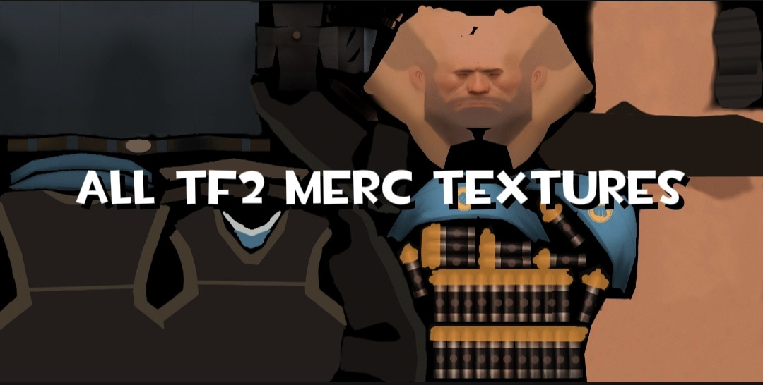 [SENSITIVE CONTENT] TF2 Merc Texture Collection Modding Tool for Team Fortress 2 | TF2 Modding Tools