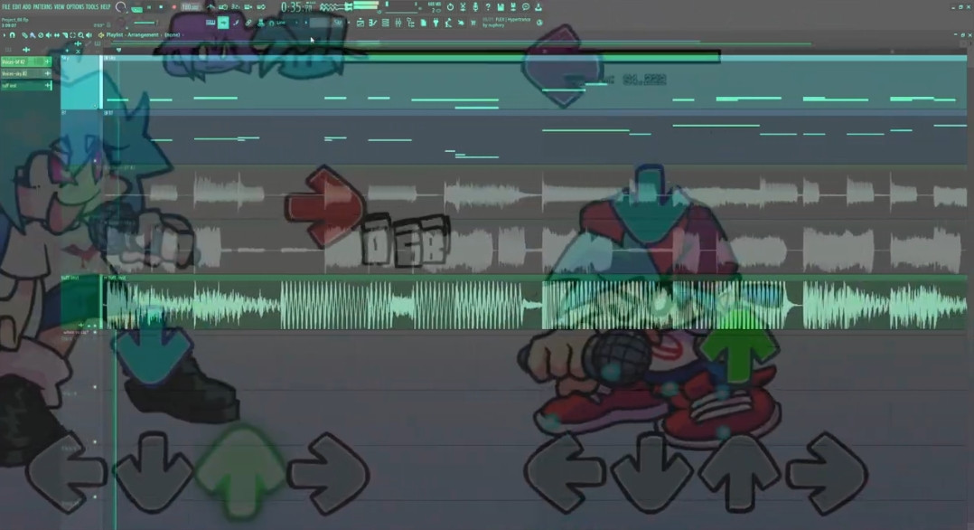 Sky mobile mix Vocal recreation Modding Tool for Friday Night Funkin ...