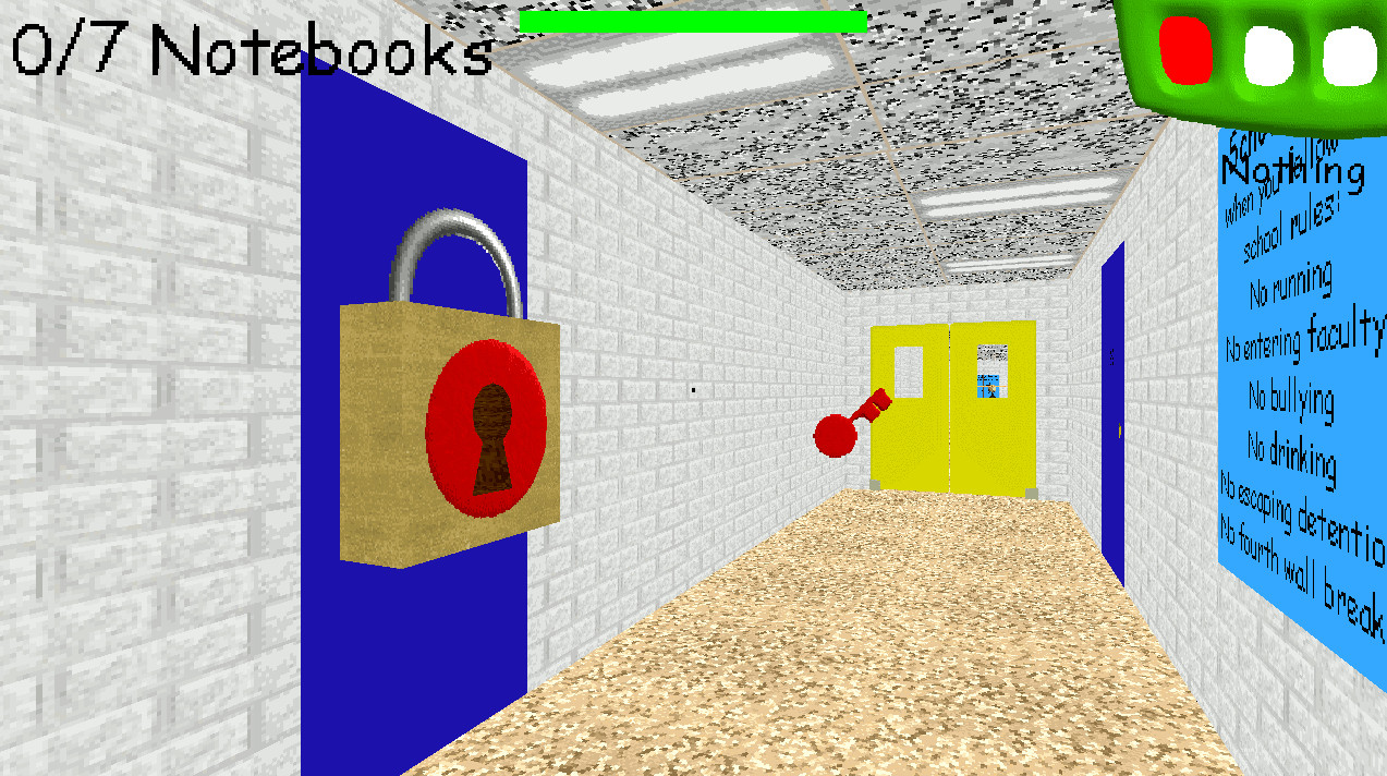 Shaped Lockers and Keys Package! Modding Tool for Baldi's Basics | Baldi Modding Tools