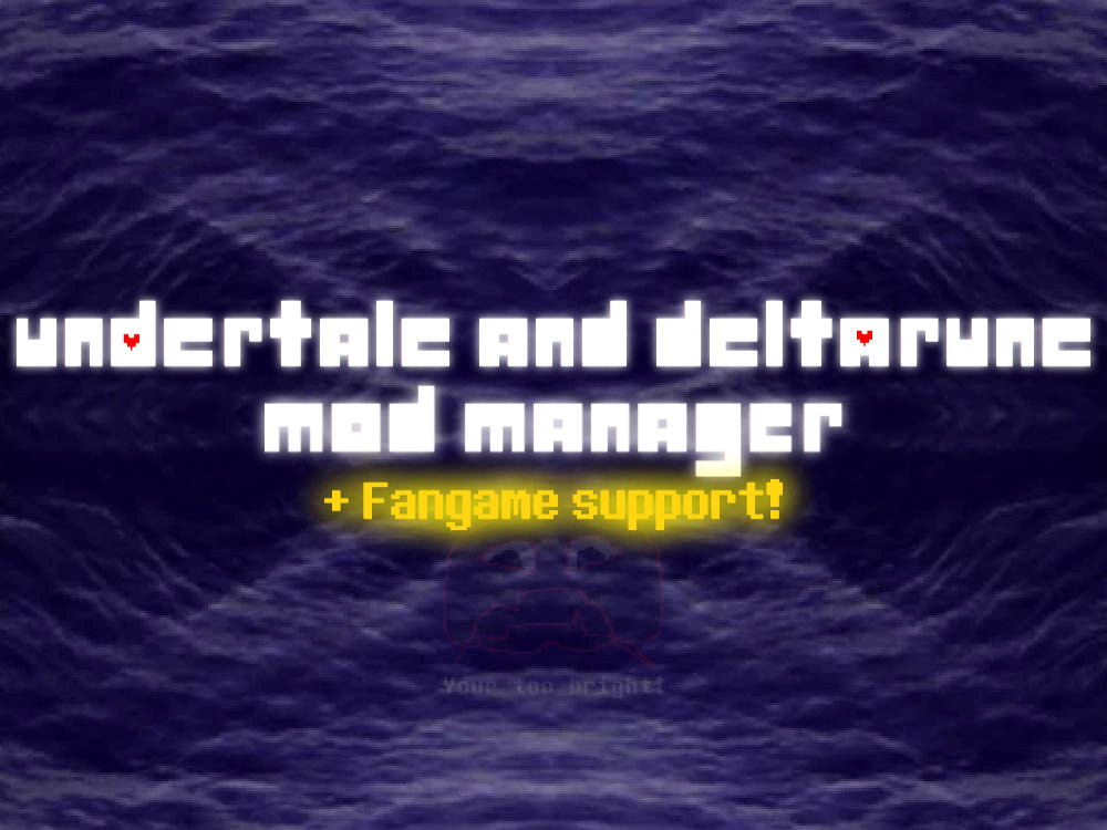 UNDERTALE/Deltarune Mod/Game Manager Modding Tool for Deltarune | DR Modding Tools