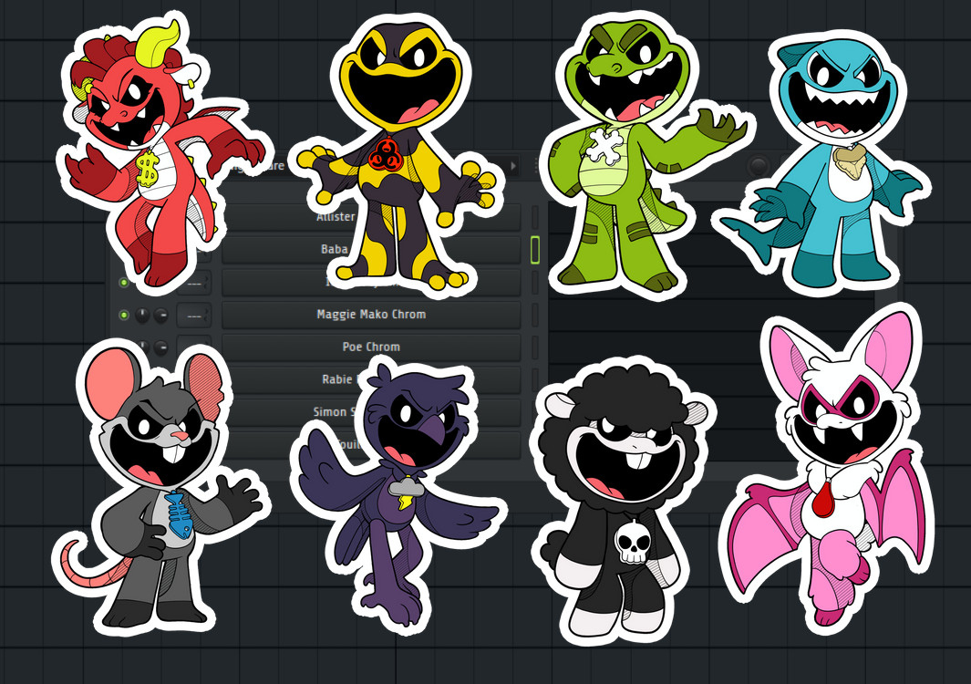 Nightmare Critters Chromatic Scales Modding Tool for Friday Night ...