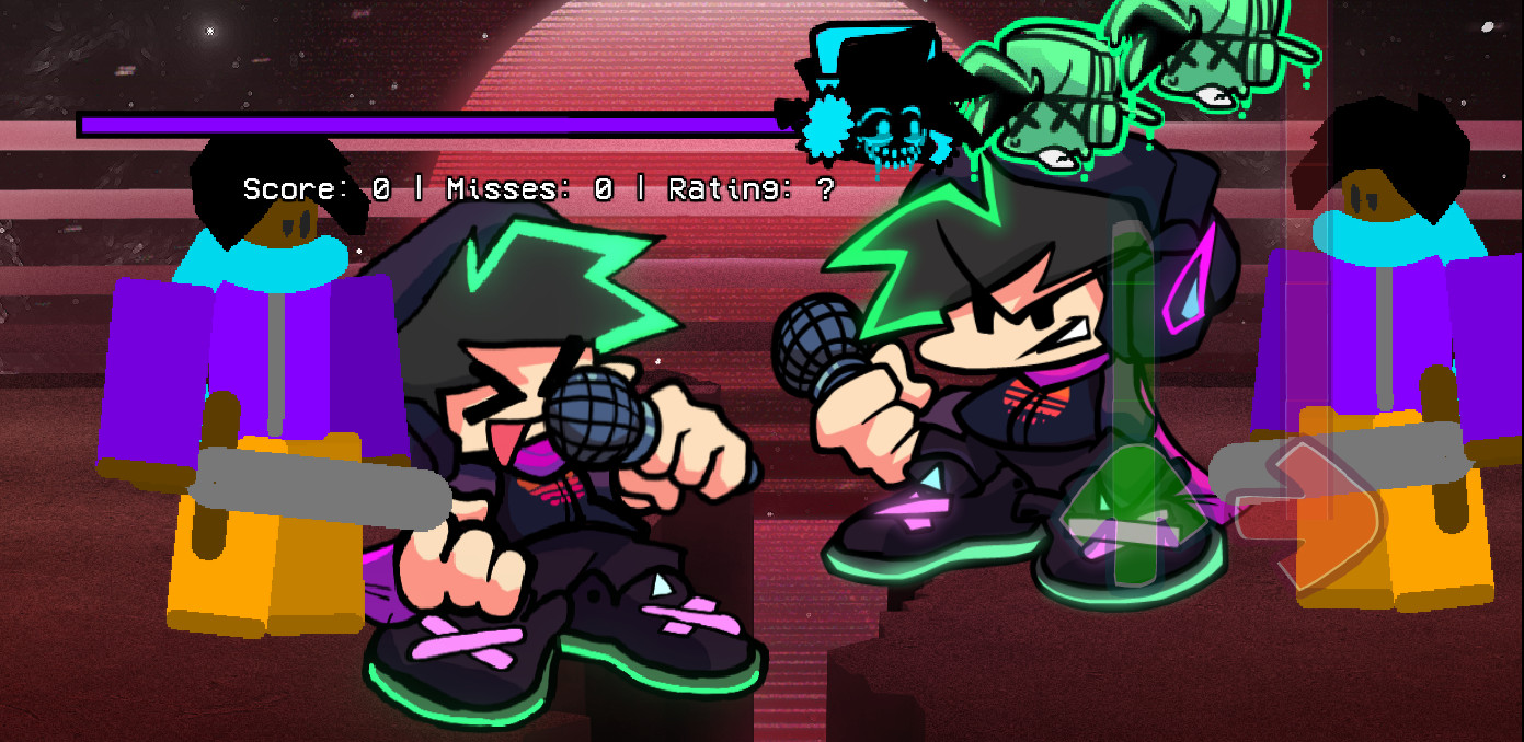 Ominous (my oc) in FNF Modding Tool for Friday Night Funkin' | FNF ...
