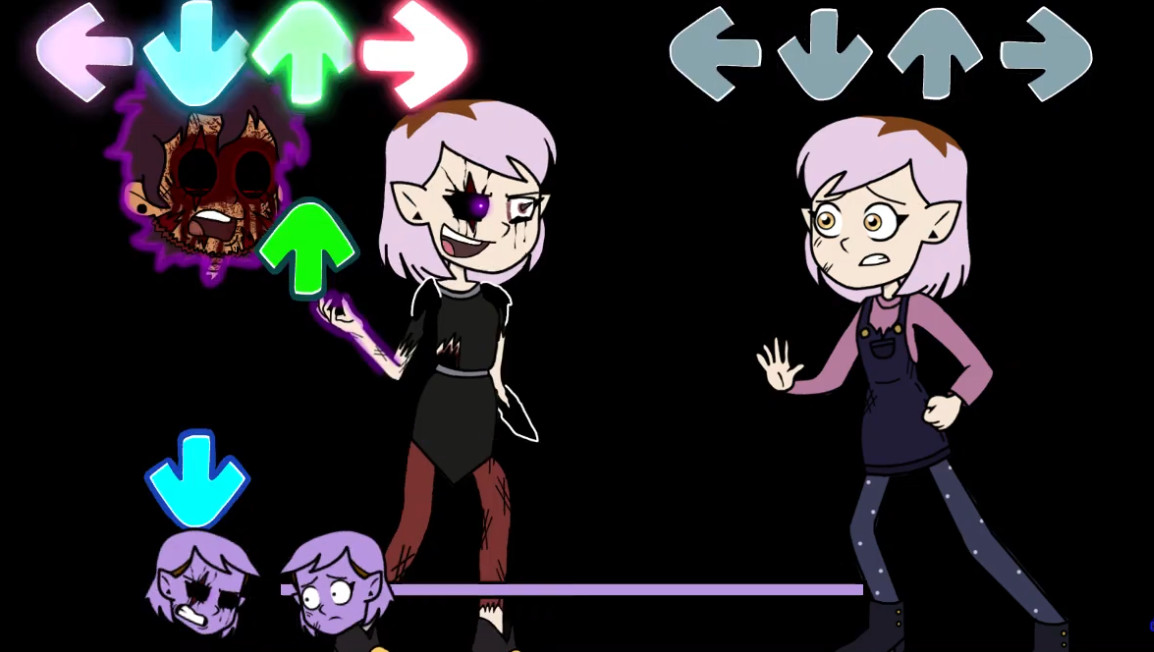 Luz & Amity Sprites for DT x TOH Modding Tool for Friday Night Funkin ...