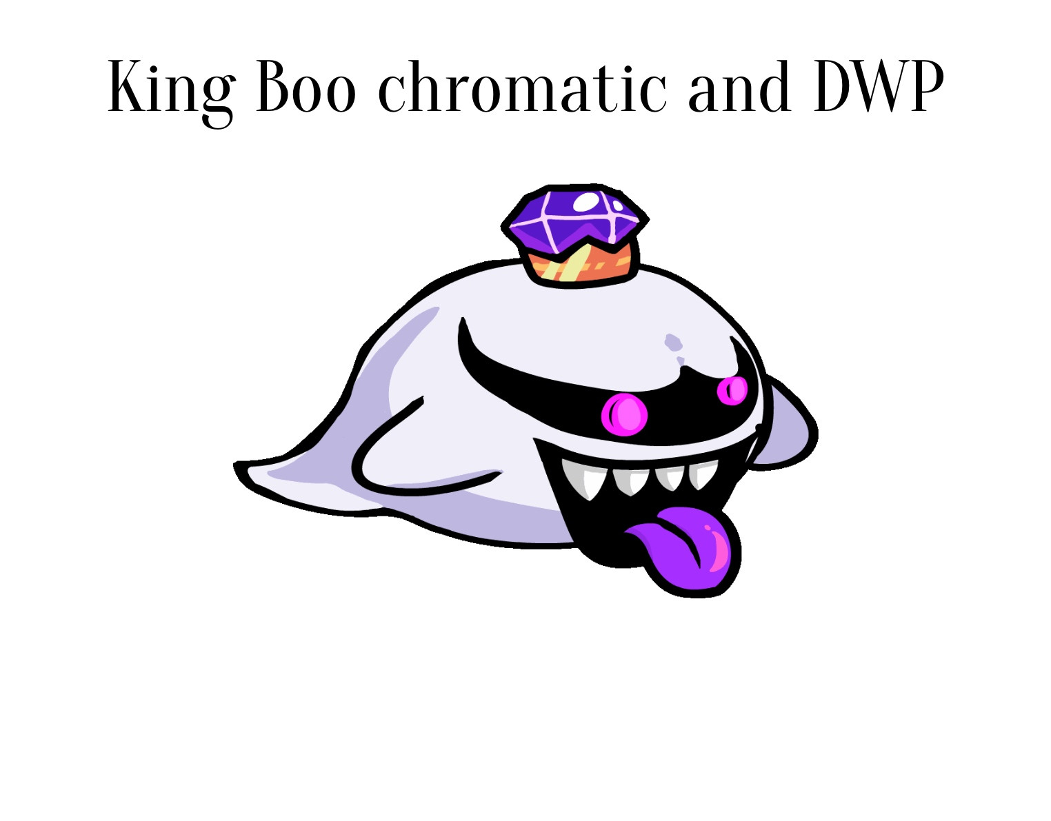 King Boo chromatic and DWP Modding Tool for Friday Night Funkin' | FNF ...