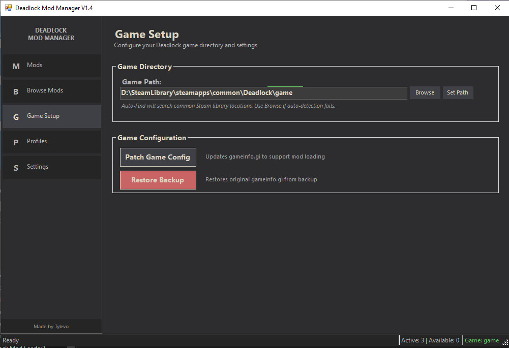 Deadlock Mod Loader Full Release Modding Tool for Deadlock | DL Modding Tools