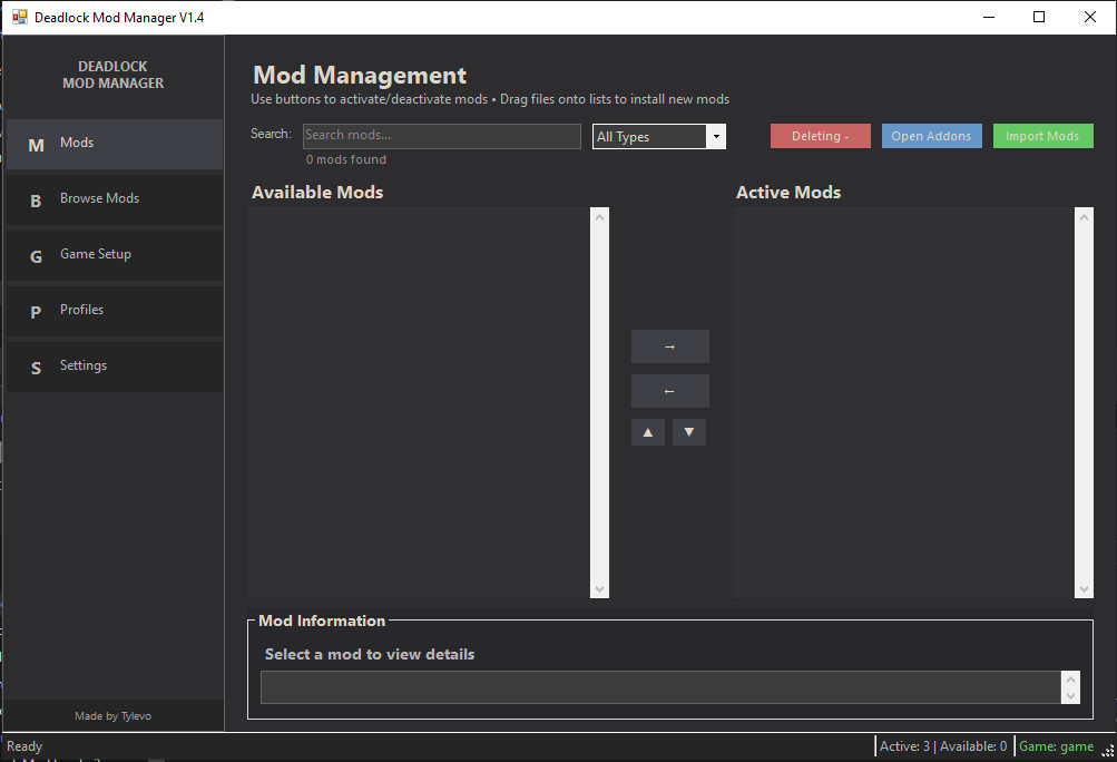 Deadlock Mod Loader Full Release Modding Tool for Deadlock | DL Modding Tools