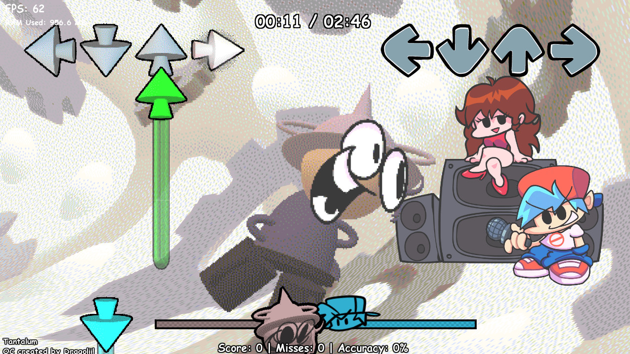 FNF DNB: Golden Apple 1.5 Hud Modding Tool for Friday Night Funkin ...