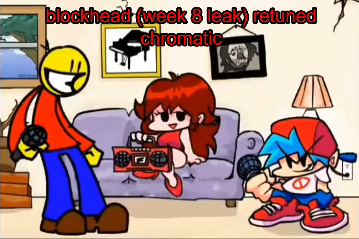 Blockhead (FNF Week 8 Leak) Retuned Chromatic Modding Tool for Friday ...