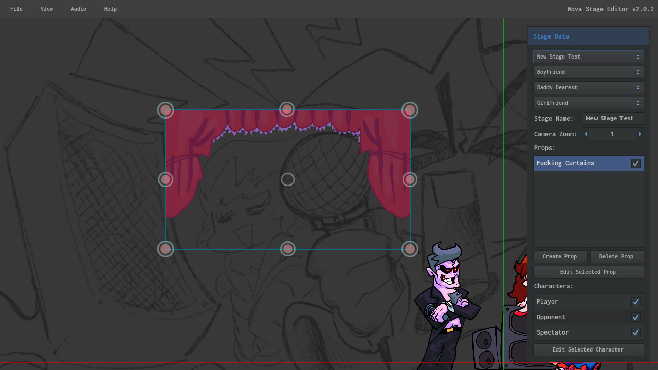 V-Slice Stage Editor [REFRESHED] Modding Tool for Friday Night Funkin' | FNF Modding Tools