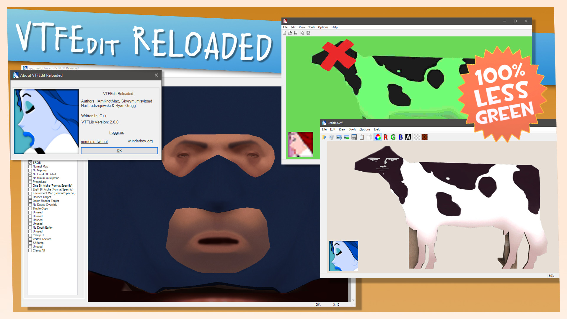 VTFEdit Reloaded (VTFLib) Modding Tool for Source Engine | Source Modding Tools