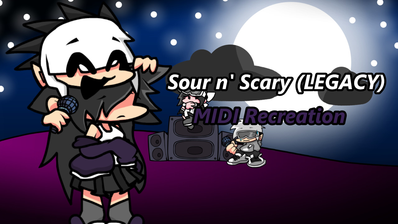 Sour n' Scary (LEGACY) Midi Recreation Modding Tool for Friday Night ...