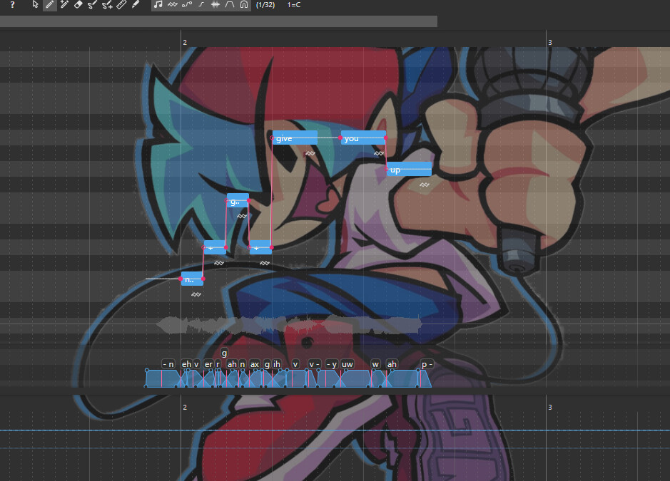 Boyfriend English UTAU Voicebank (C+V) Modding Tool for Friday Night ...