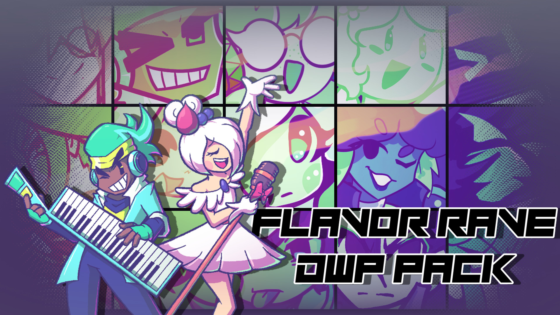 Flavor Rave DWP Pack With Loops Modding Tool for Friday Night Funkin' | FNF Modding Tools