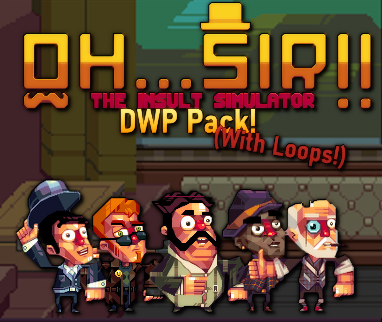 Oh...Sir! DWP Pack (With Loops) Modding Tool for Friday Night Funkin ...