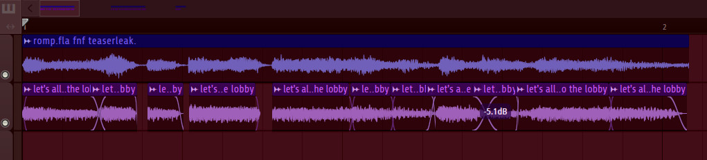 ROMP.fla vocal recreation FLP Modding Tool for Friday Night Funkin ...