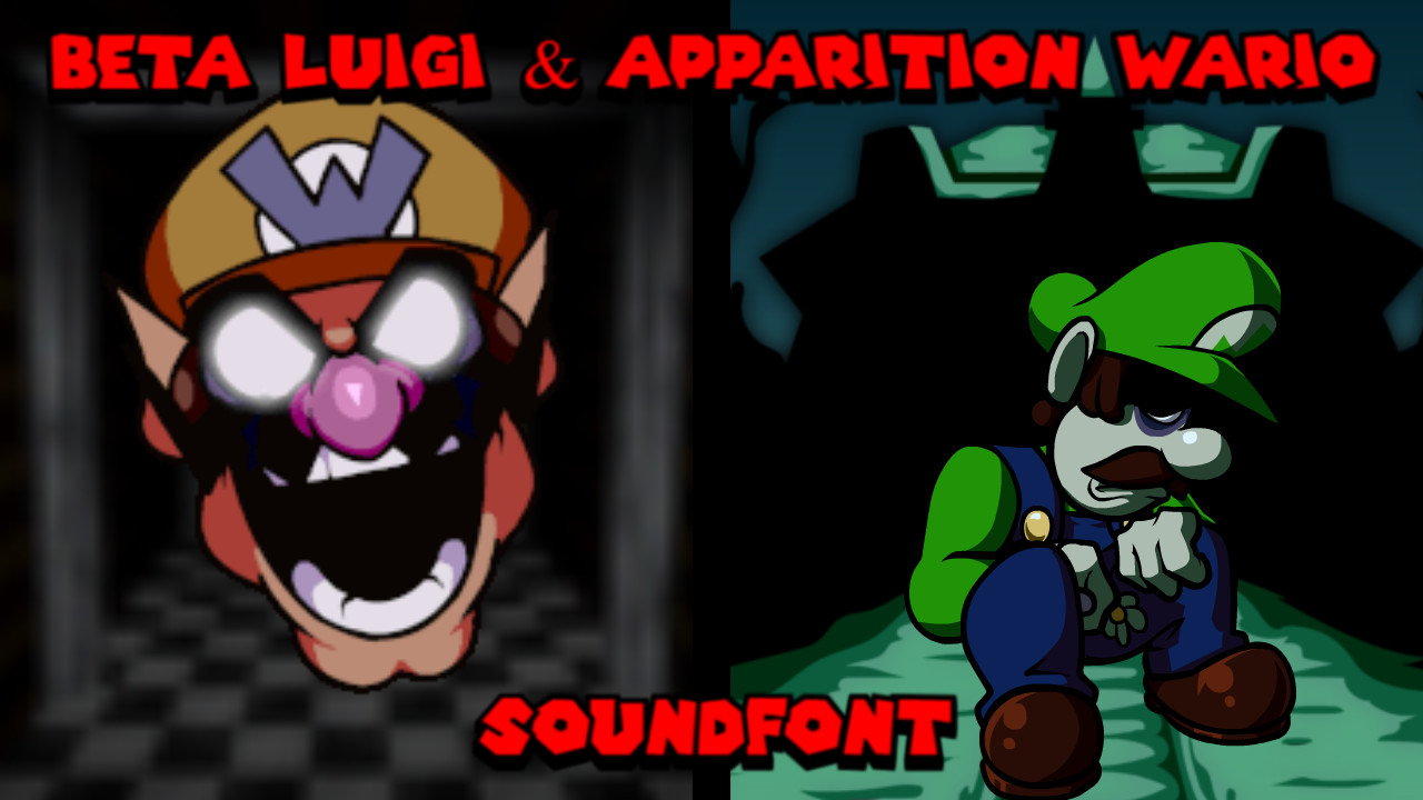 Beta Luigi & Apparition Wario Soundfont Modding Tool for Friday Night ...
