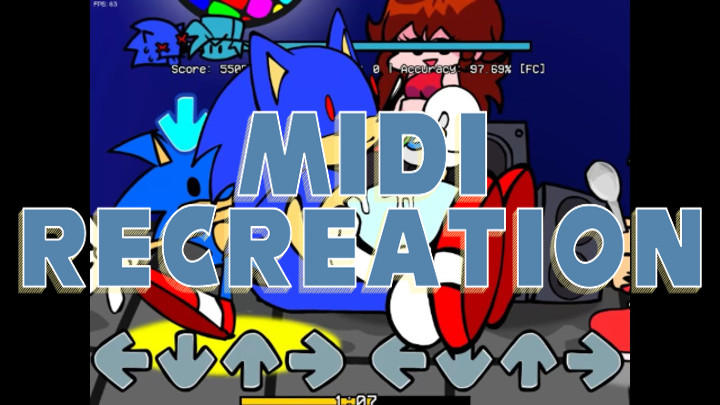 Milk V2 Midi Receration. Modding Tool for Friday Night Funkin' | FNF ...