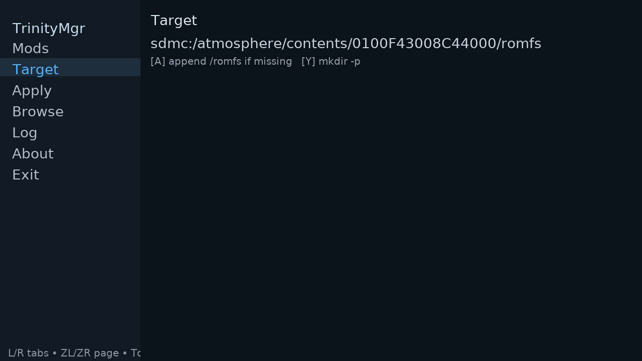 Trinity Mod Manager for Nintendo Switch Modding Tool for Pokémon Legends: Z-A | Pokemon ZA ...