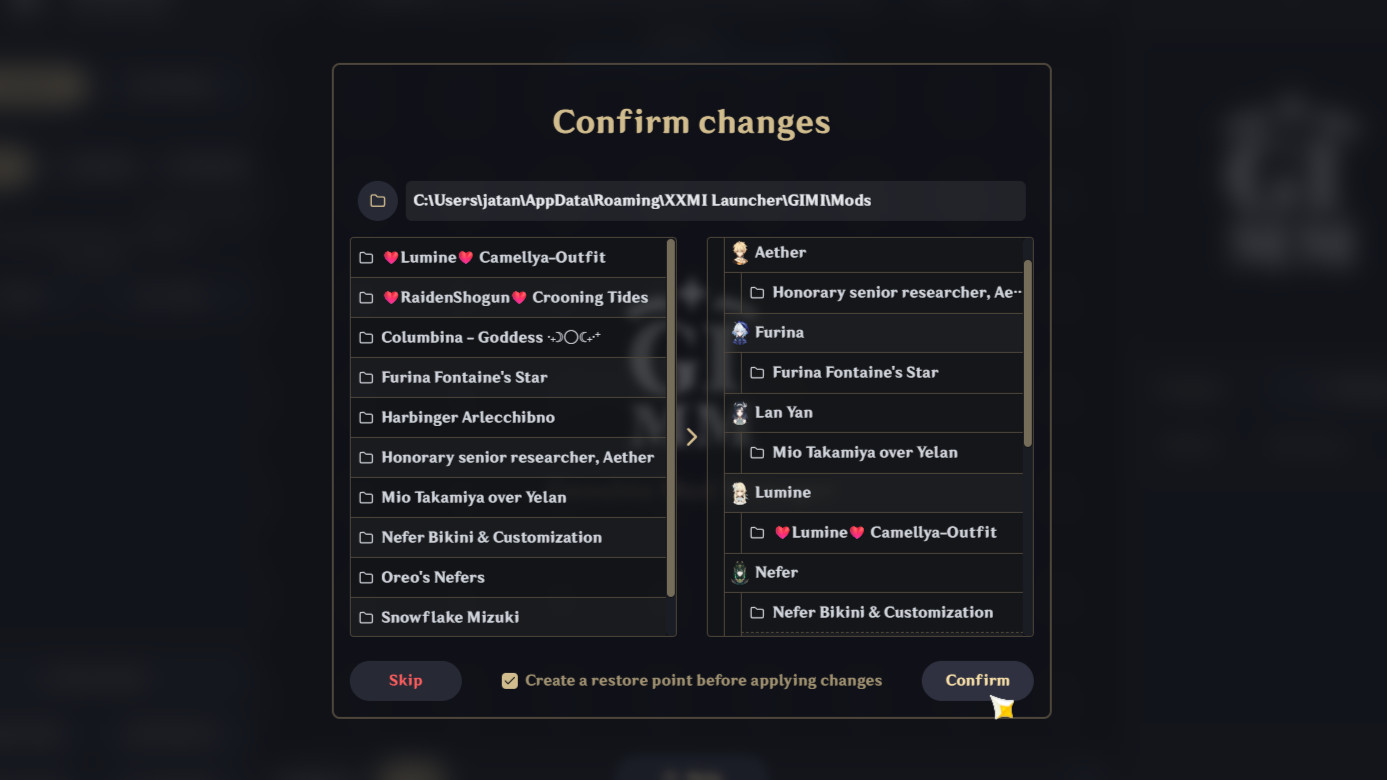 Integrated Mod Manager Modding Tool for Genshin Impact | GI Modding Tools