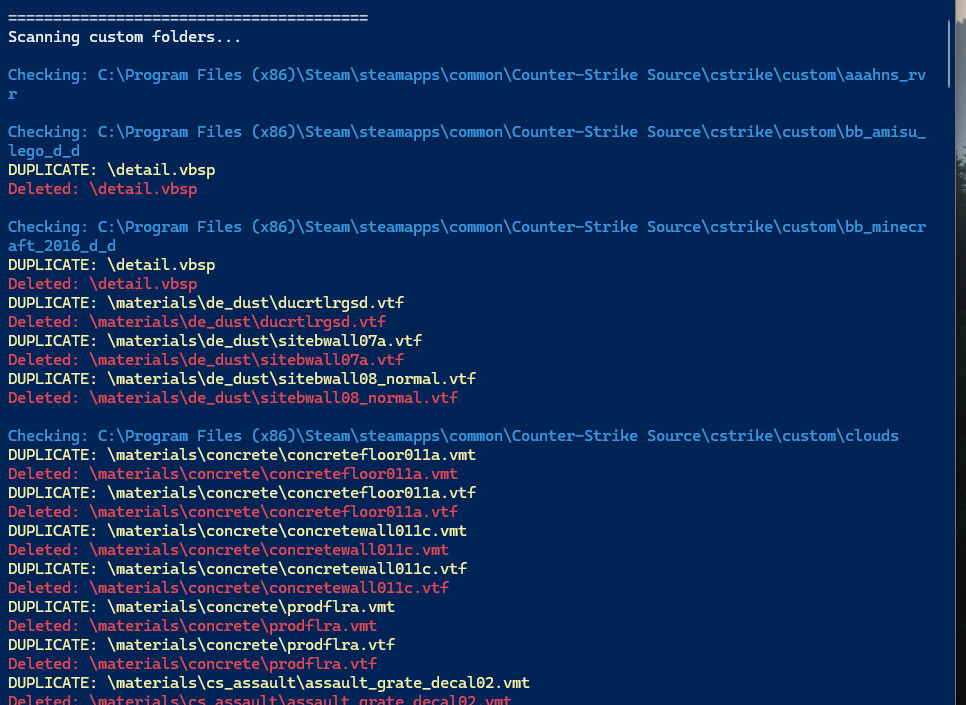 Source Duplicate Cleaner Modding Tool for Source Engine | Source Modding Tools