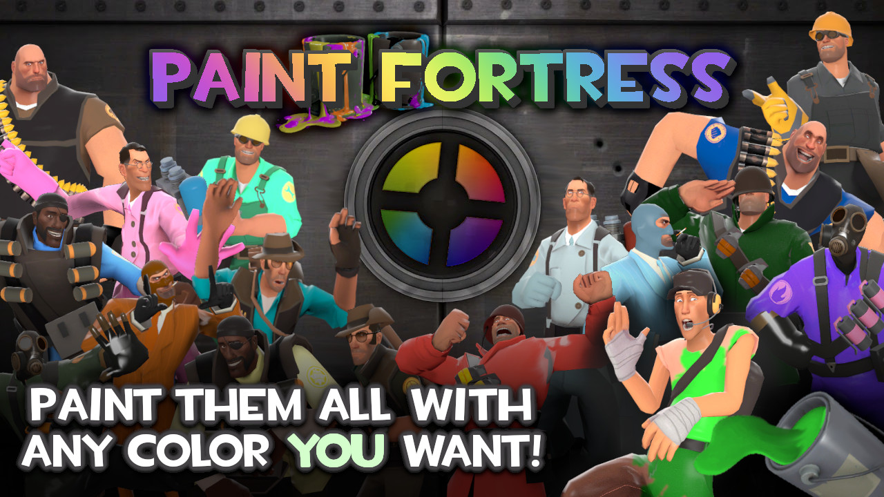 Paint Fortress Modding Tool for Team Fortress 2 | TF2 Modding Tools