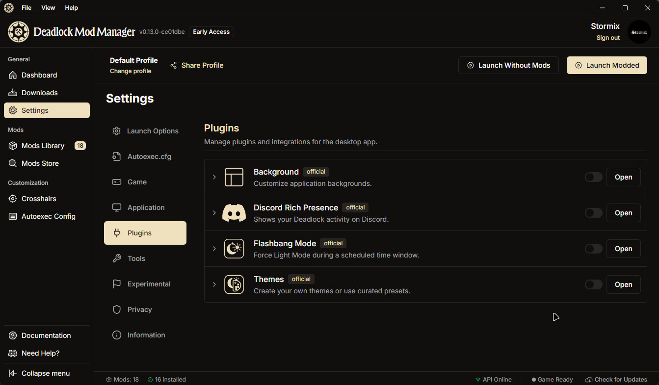 Deadlock Mod Manager Modding Tool for Deadlock | DL Modding Tools
