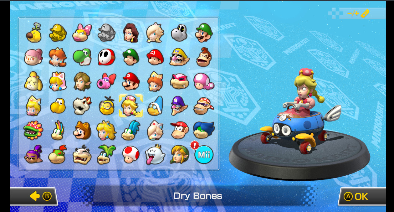 MK8 Deluxe Character Layout Editor Modding Tool for Mario Kart 8 Deluxe ...